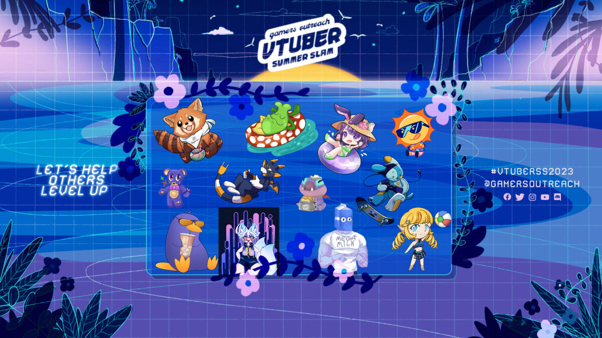 VTuber Summer Slam 2023 - Gamers Outreach Foundation